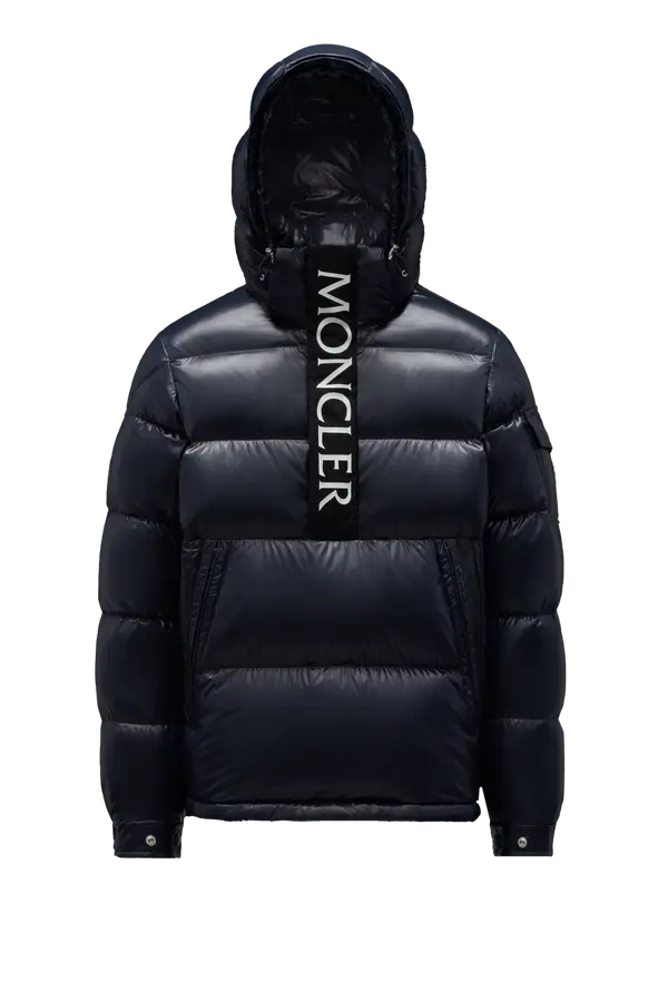 Moncler Men Moncler Maury Short Down Jacket - Blue / Navy